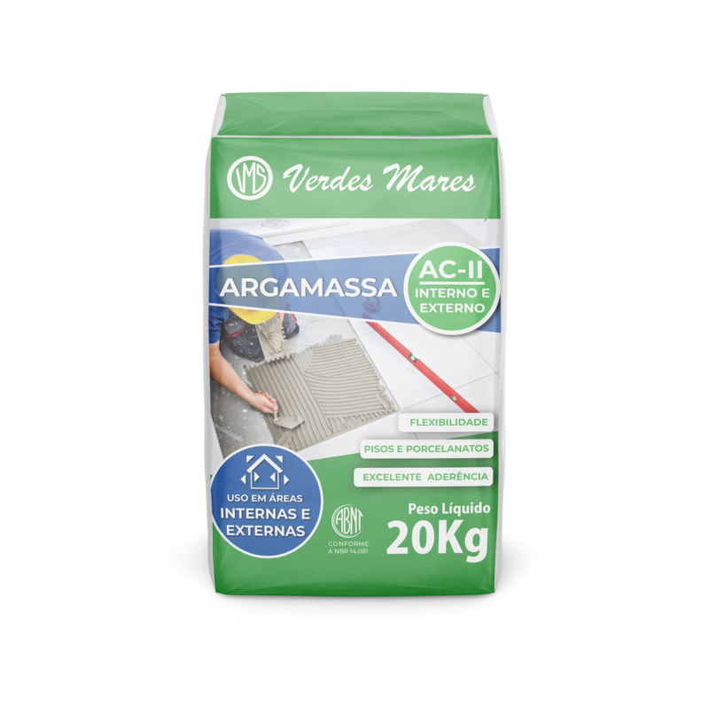 Argamassa Verdes Mares Ac2 20 Kg - Loja Verdes Mares